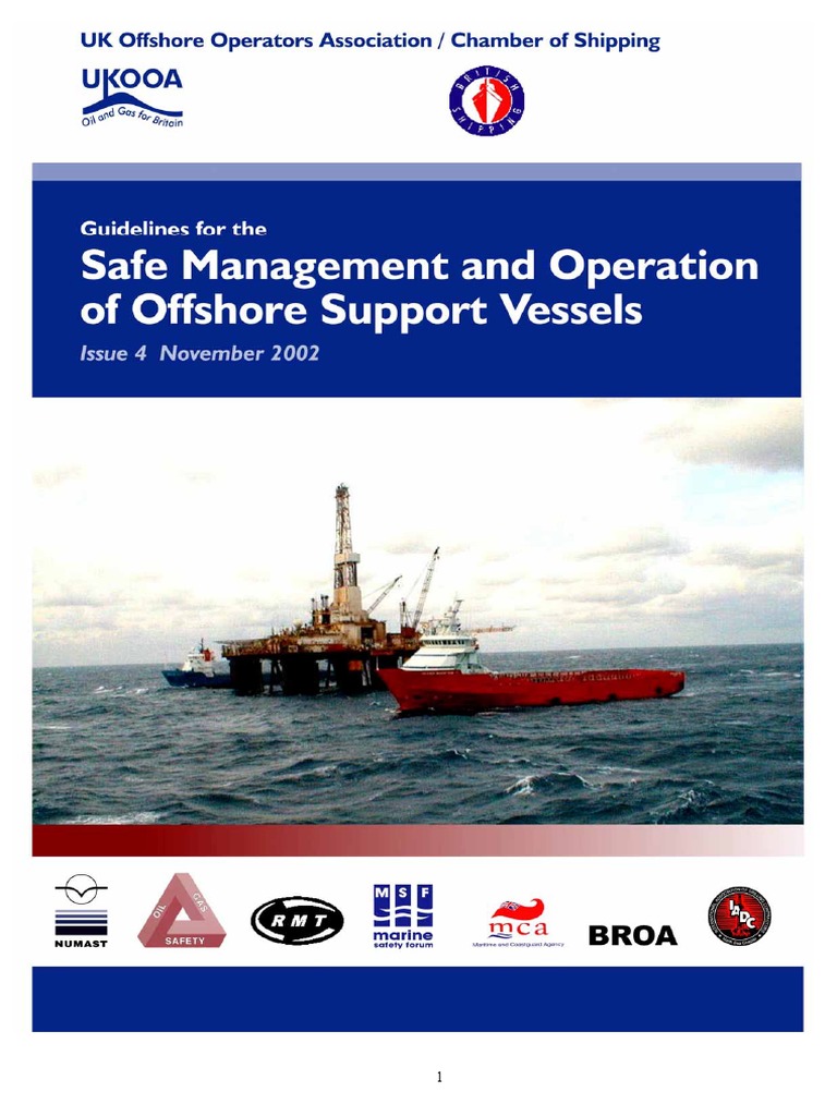 Guidelines For The Safe Management and Operation of Offshore Support ...