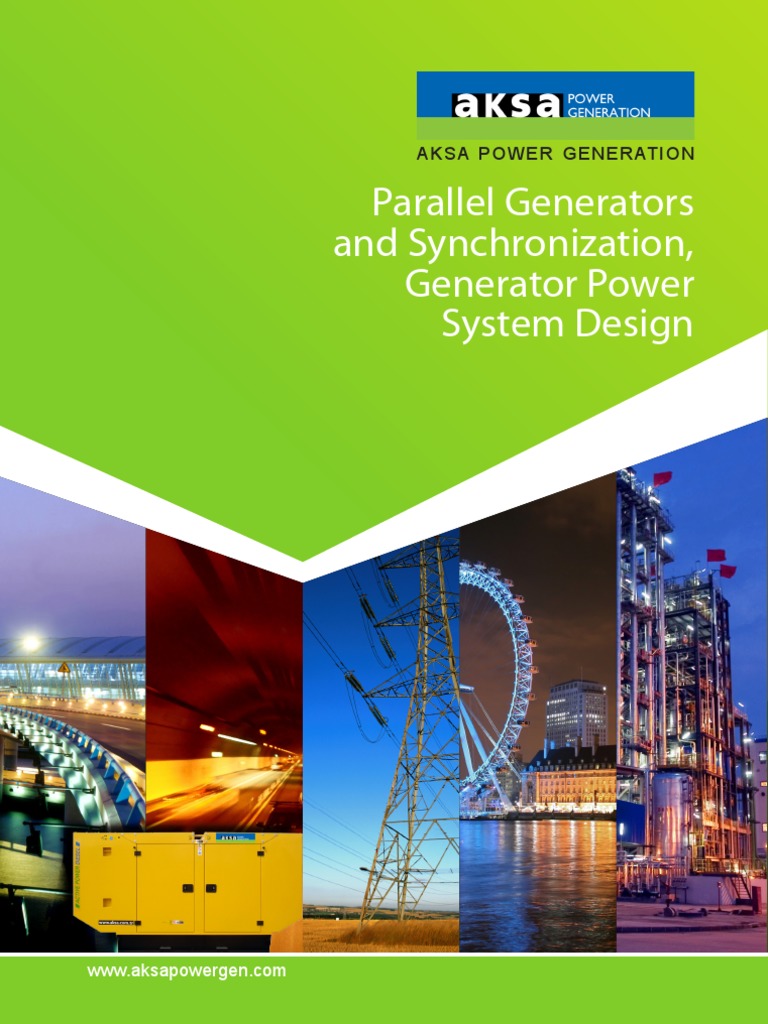 Parallel Generators Synchronization | PDF | Electric Generator | Switch