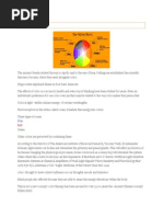 Color Therapy | PDF | Mood (Psychology) | Mental Health