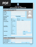 2024 - 2025 ECOT Application Form | PDF | Identity Document | College