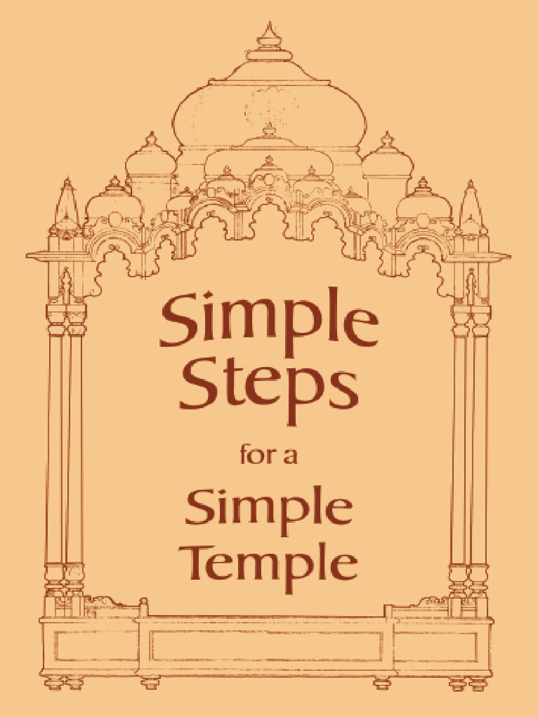Simple Steps For A Simple Temple | PDF | Vaishnavism | Indian Religions