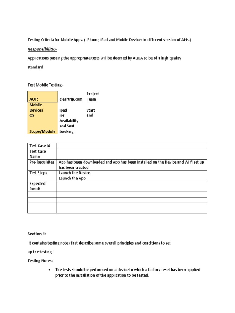 Test Mobile Testing Pdf Ios Application Software