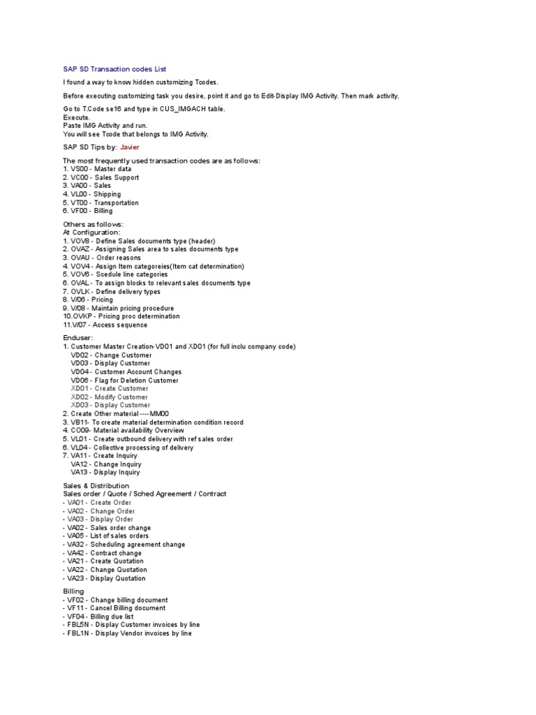 SD T-Codes | PDF | Technology & Engineering