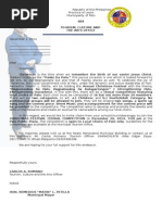 Program Script For The Necrological Service For The Hon | PDF | Local ...