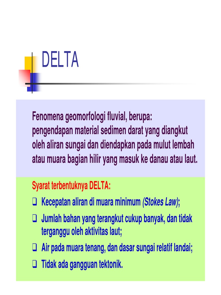 Delta Sungai | PDF