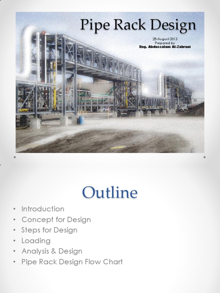 Pipe Rack Design and Analysis Guide | PDF | Beam (Structure ...