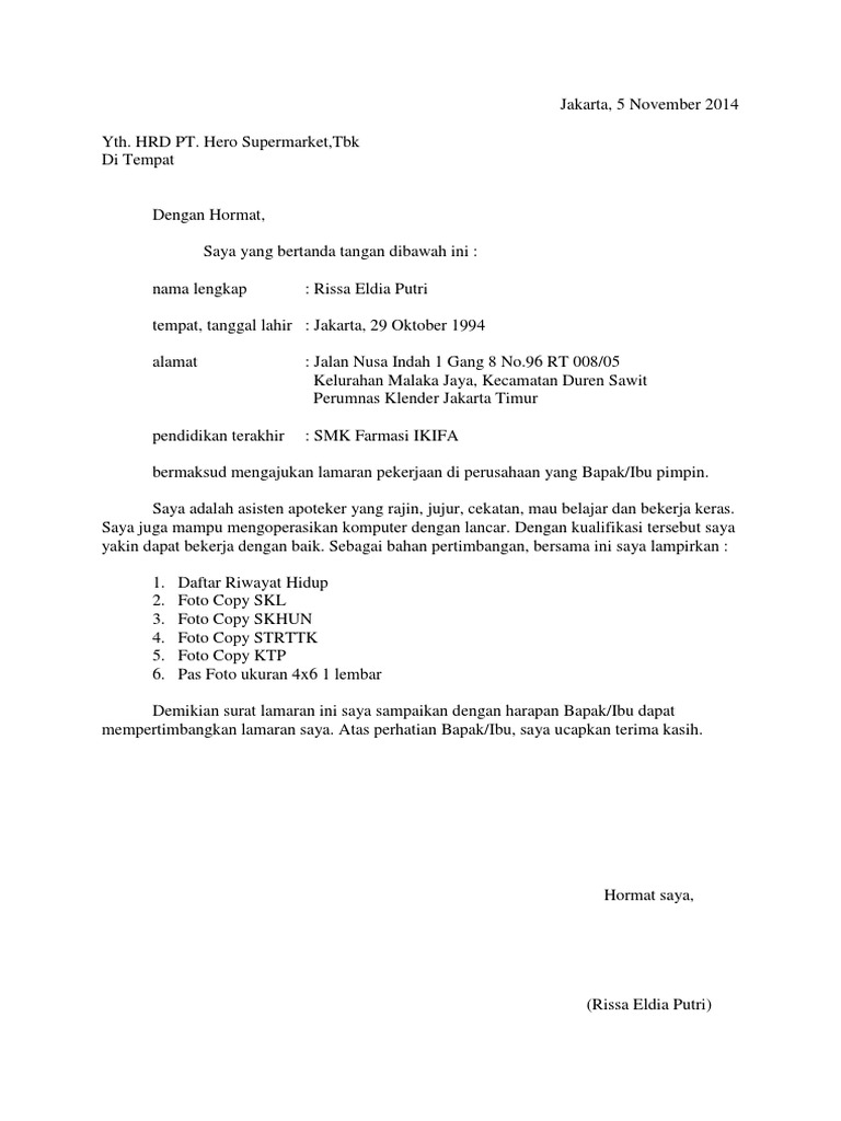 CV Apotek Guardian | PDF | Pengembangan Diri