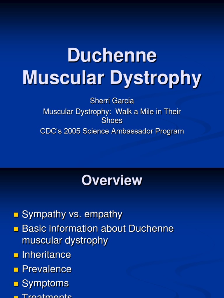 Duchenne Muscular Dystrophy | Muscular Dystrophy | Neurology
