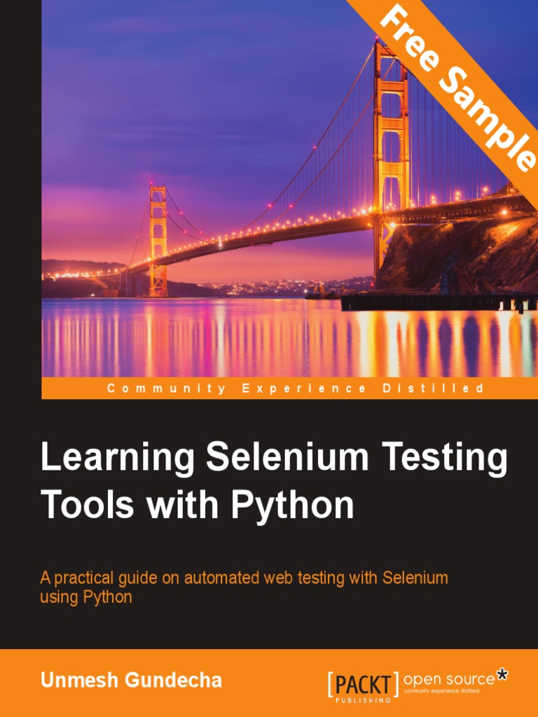 Learning Selenium Testing Tools With Python Sample Chapter | PDF ...
