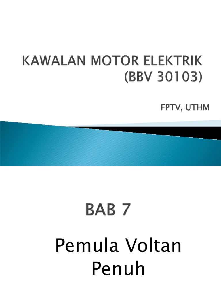 BAB 7 Pemula Voltan Penuh | PDF