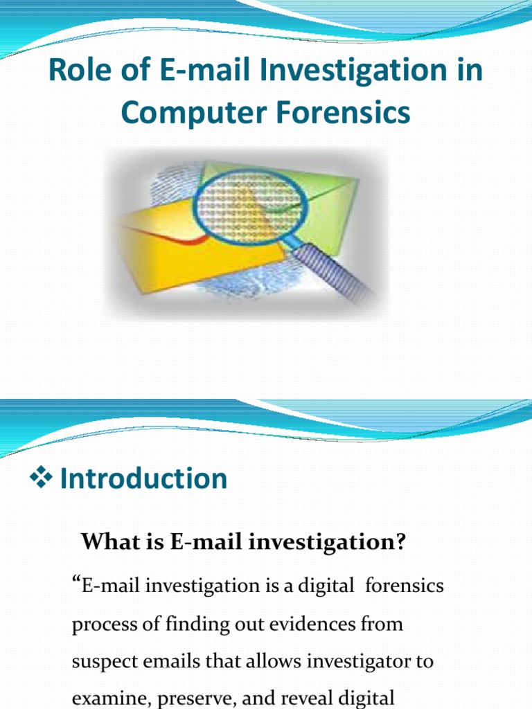 Email Forensics