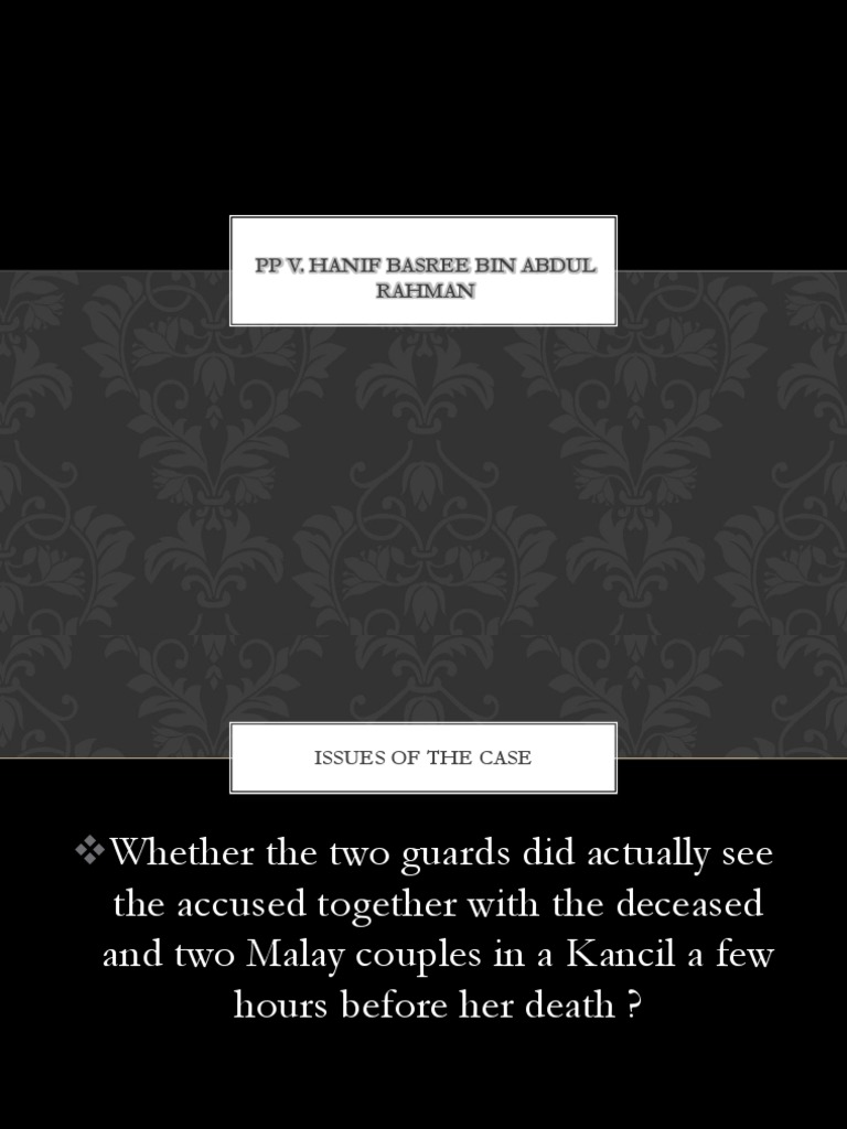 PP V Hanif Basree | PDF | Criminal Procedure In South Africa | Justice