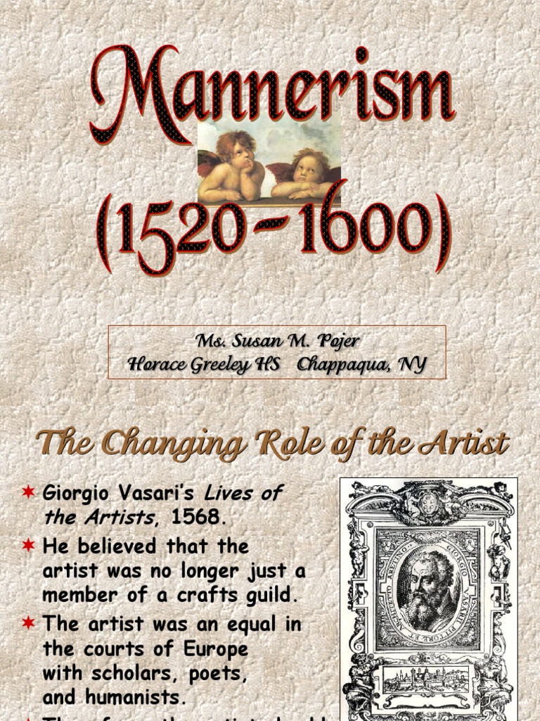 Mannerism | Renaissance Art | Western Art