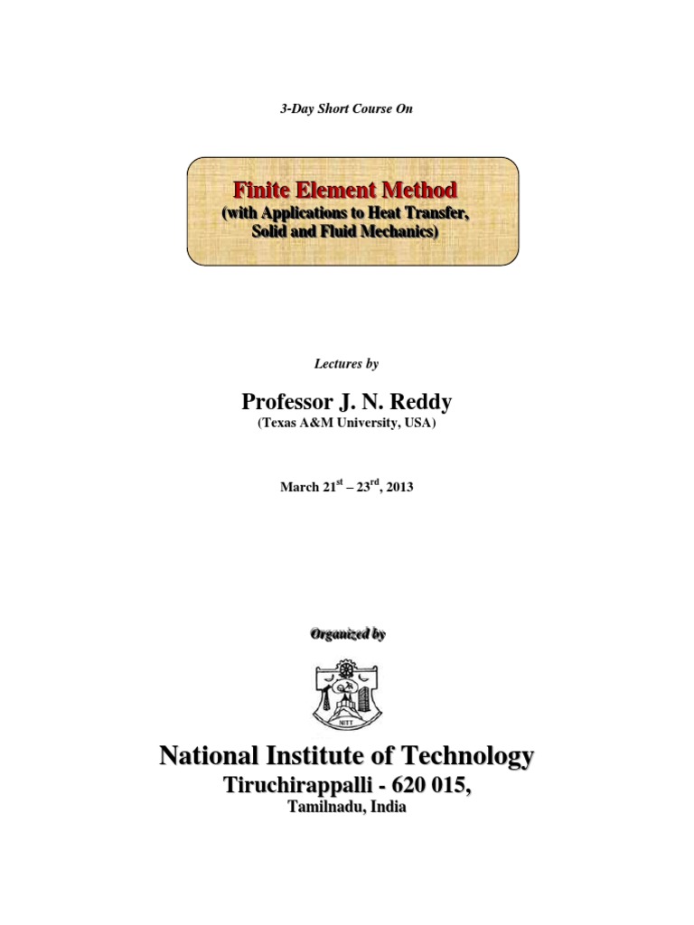 Finite Element Analysis | PDF