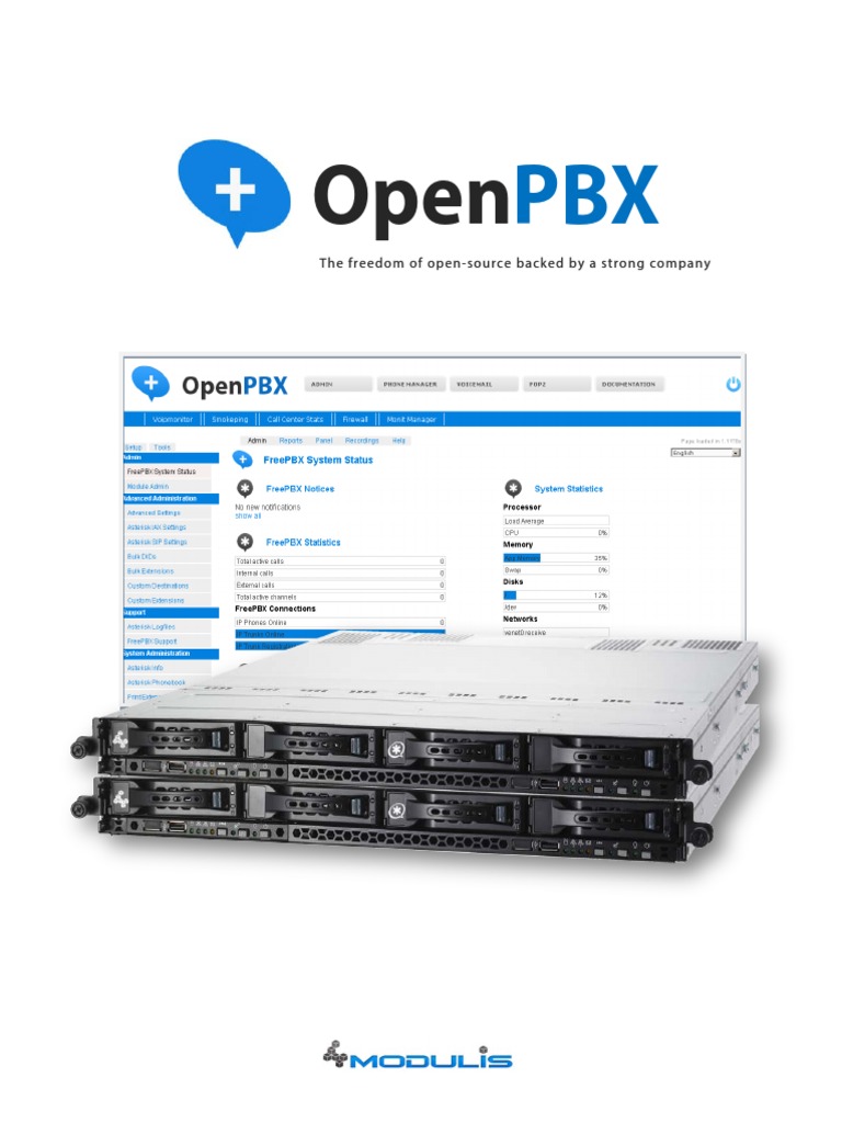 OpenPBX General Info | PDF | Session Initiation Protocol | Voice Over Ip