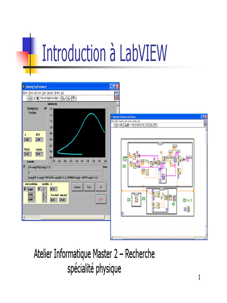 Cours Labview M2R | PDF | Structure de contrôle | Fichier informatique