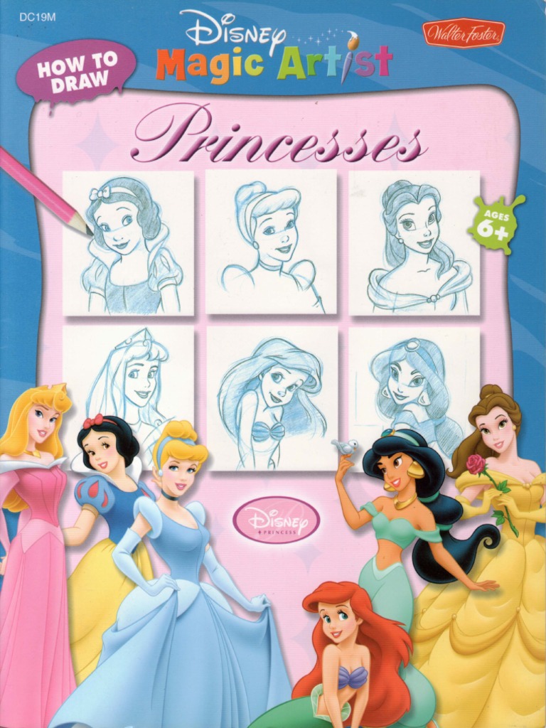 Disney How To Draw Princesses | PDF