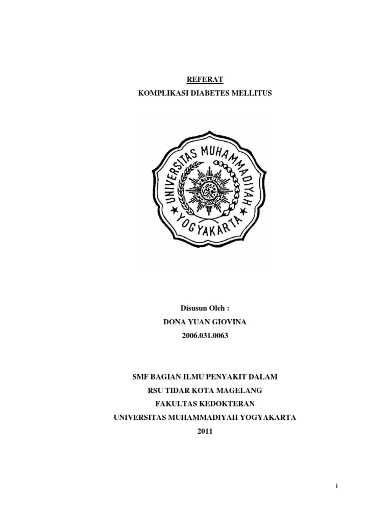 Komplikasi Akut Diabetes Mellitus | PDF | Kesehatan Holistik