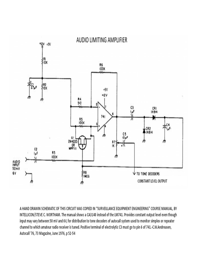 Bloc 100k amplifier wiring