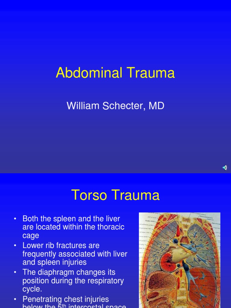 Abdominal Trauma Management Guidelines | PDF | Major Trauma | Abdomen