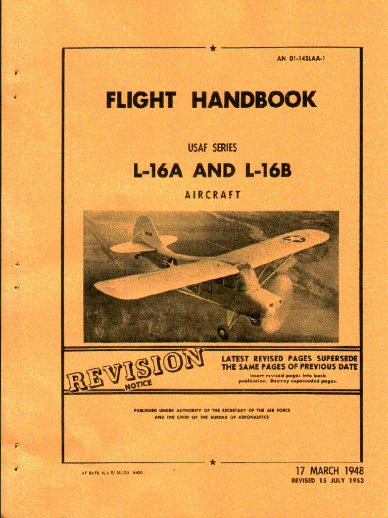 L16A L16B Flight Handbook | PDF
