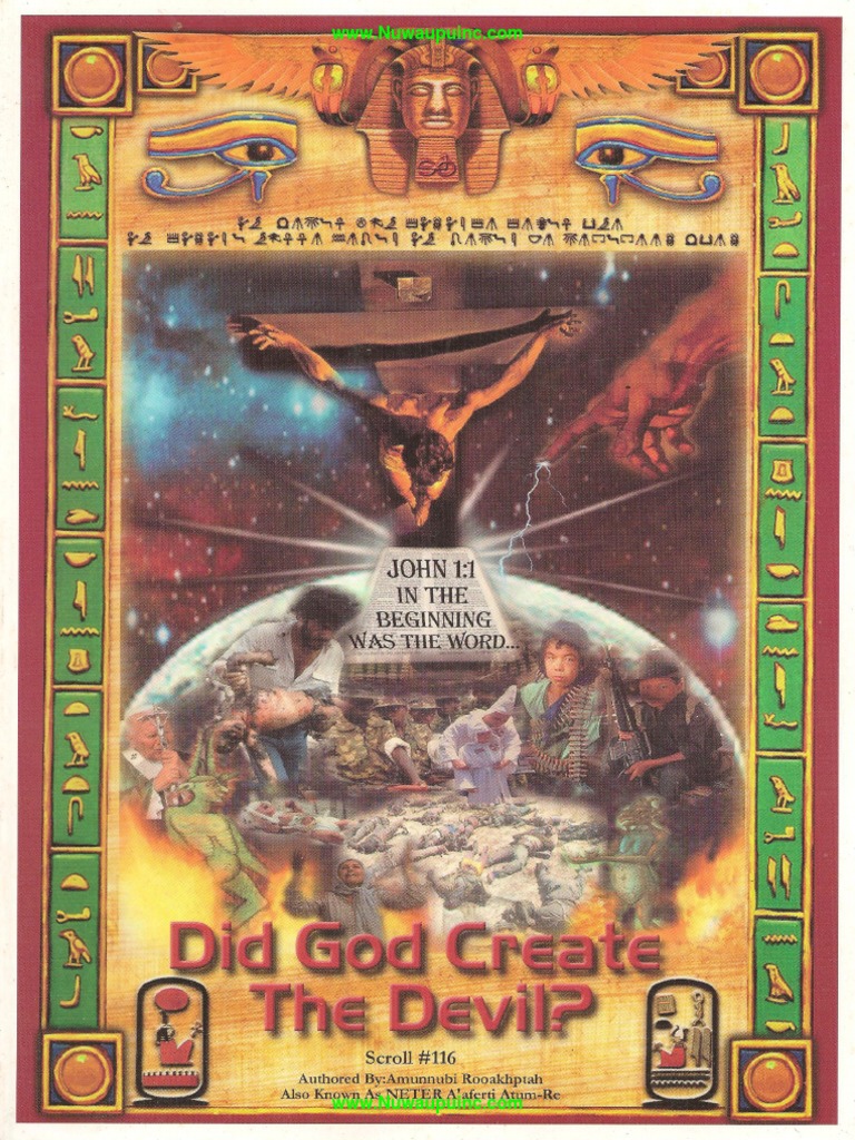 Did God Create The Devil | PDF