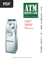 ATM Management Functions Cheat Sheet | PDF | Password | Menu (Computing)