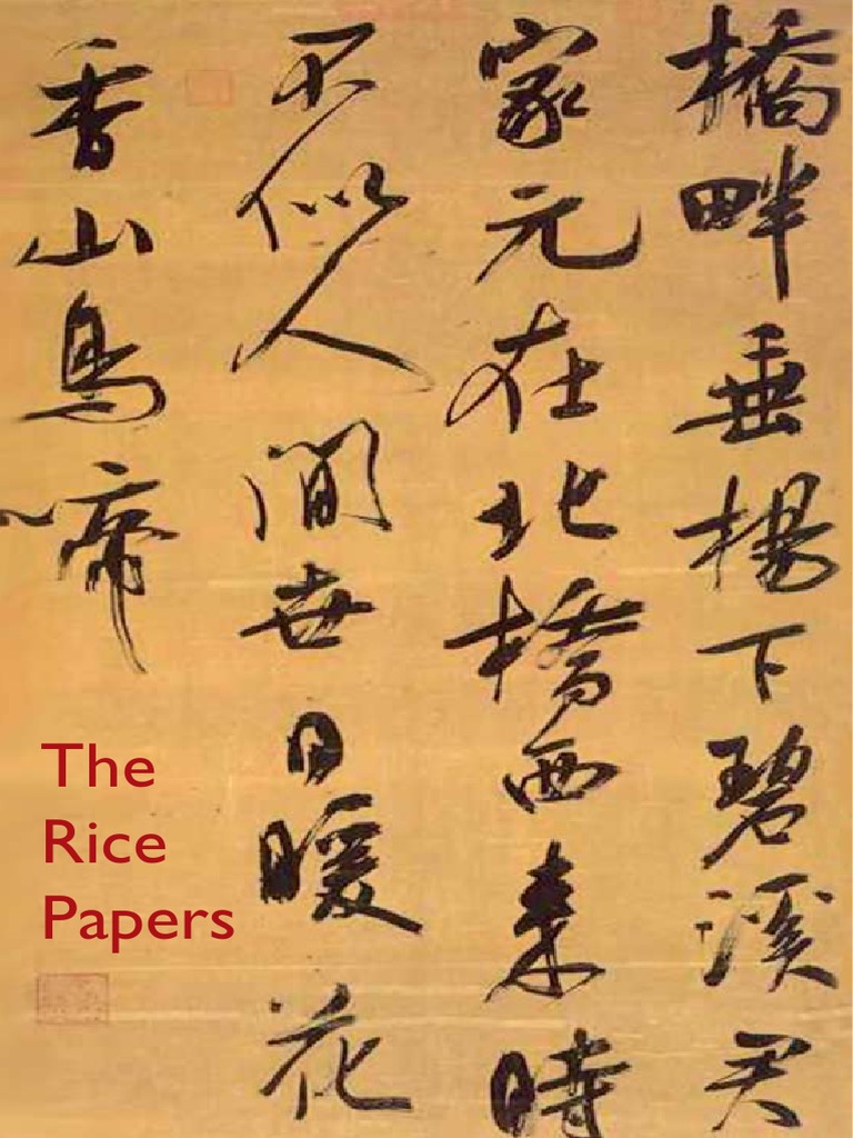 Rice Papers | PDF | Confucianism | Marriage