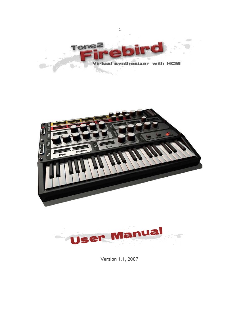 FireBird Manual | PDF | Synthesizer | Pitch (Music)