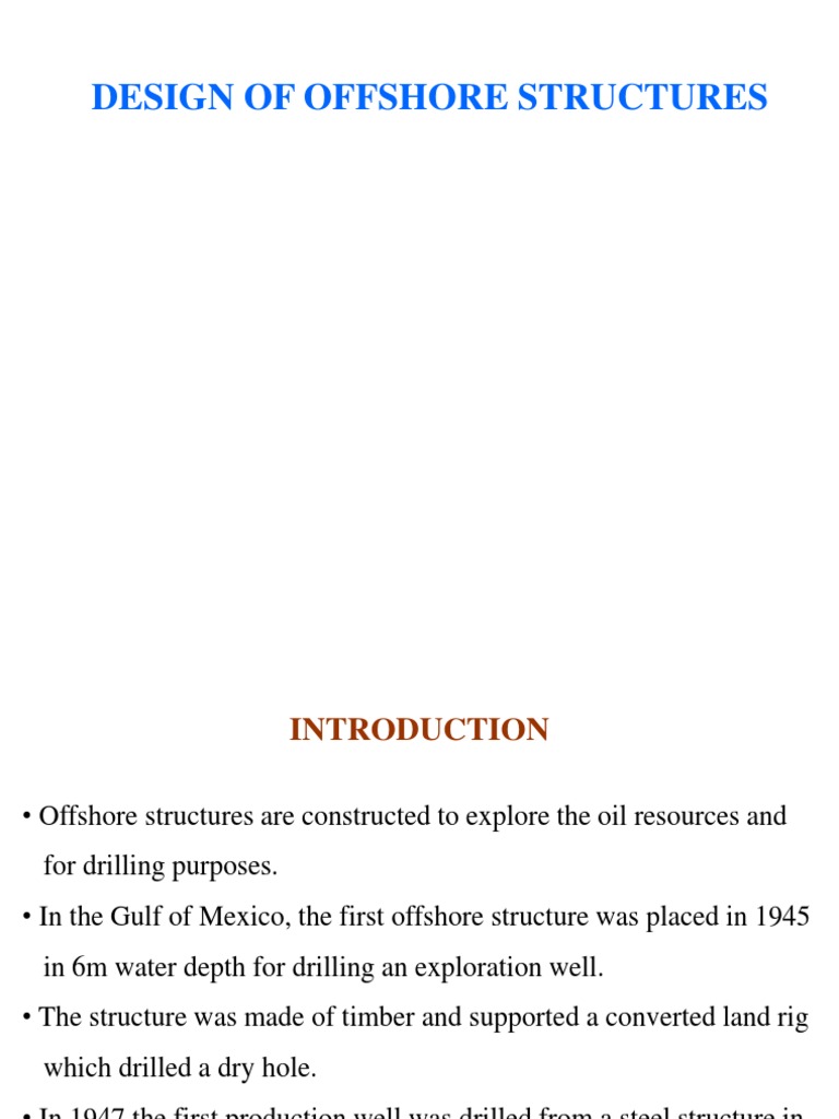 Offshore Structure Design Guide | PDF | Corrosion | Buckling