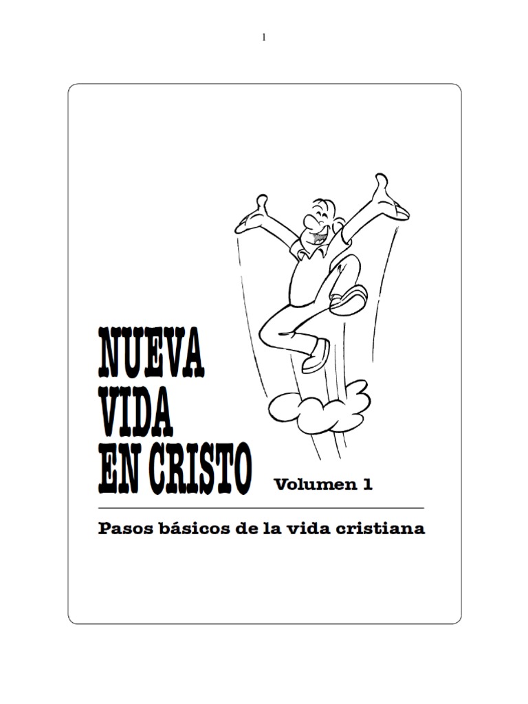Discipulado Vida Nueva En Cristo Vol 1 Pdf Oración Cristo Título