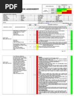 Hot Work Risk Assessment and Permit | PDF | Fires | Risk Assessment