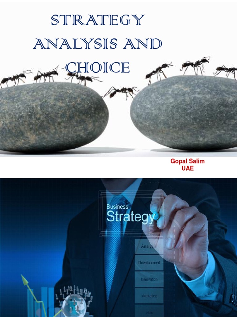 Strategy Analysis and Choice Guide | PDF | Strategic Management | Swot ...
