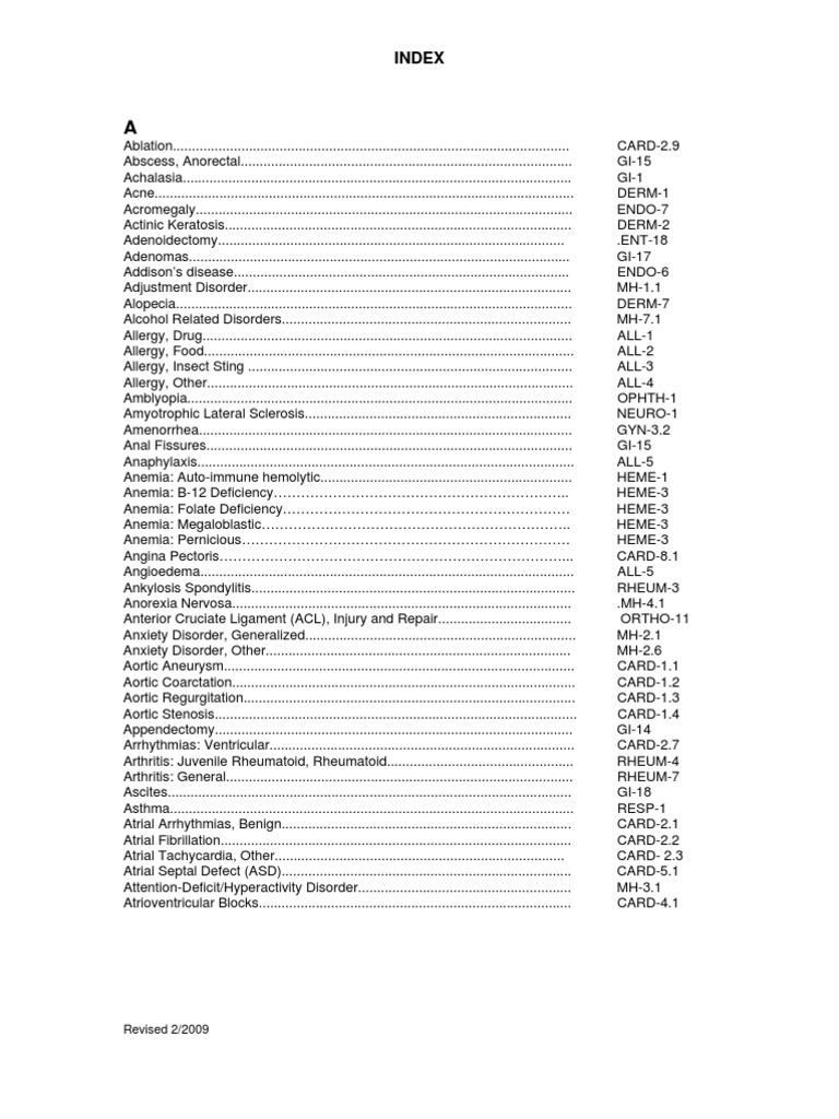 Peace Corps Office of Medical Service - Screening Guideline Samples | PDF