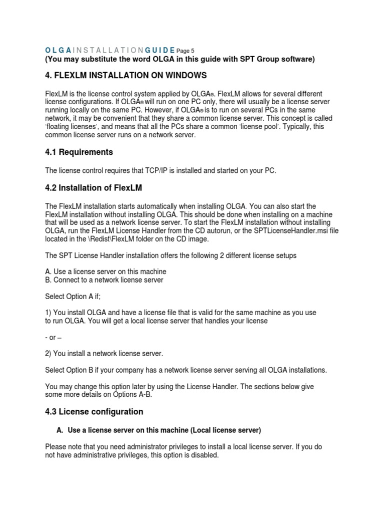 FlexLM Installation Guide | PDF | Installation (Computer Programs) | Computer File