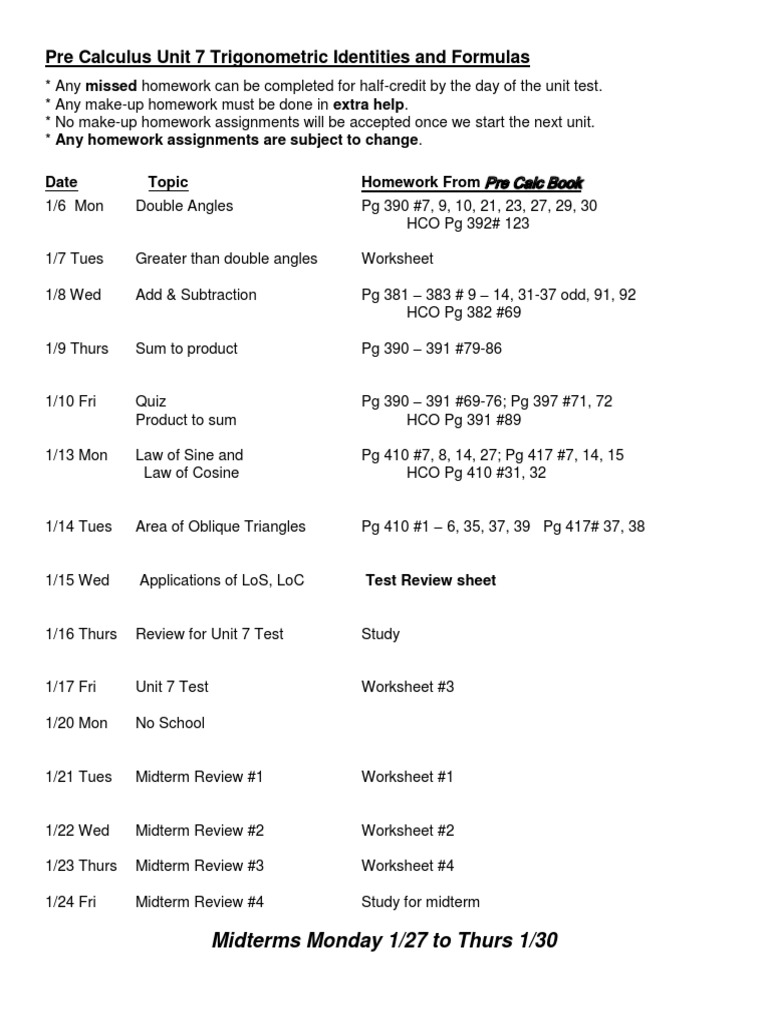 Unit 7 Homework v2 | PDF