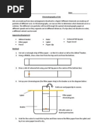 Paper Chromatography Questions | PDF | Chromatography | Physical Chemistry