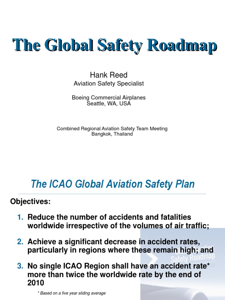 Implementing the ICAO Global Aviation Safety Roadmap | PDF | Aviation ...
