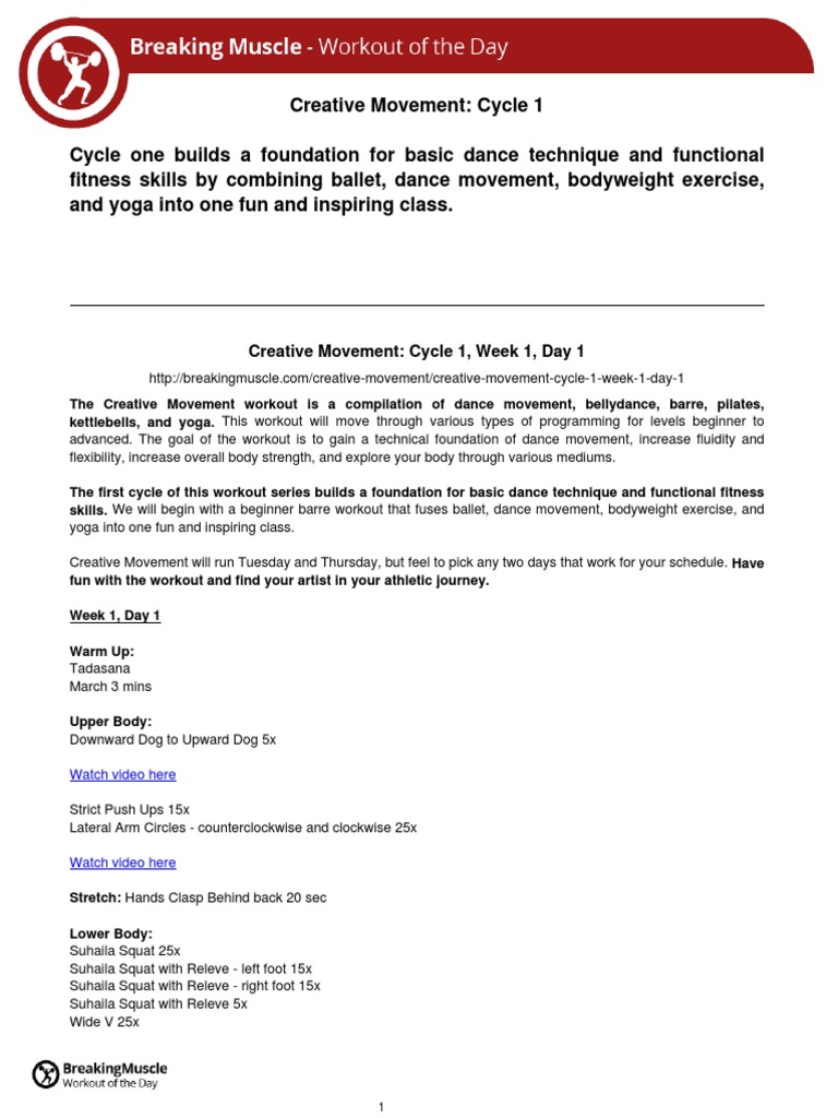 Breaking Muscle | PDF | Flexibility (Anatomy) | Physical Exercise