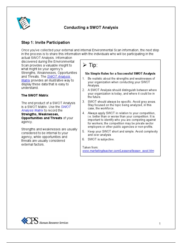 Worksheet Swot Analysis Word Form | PDF | Business