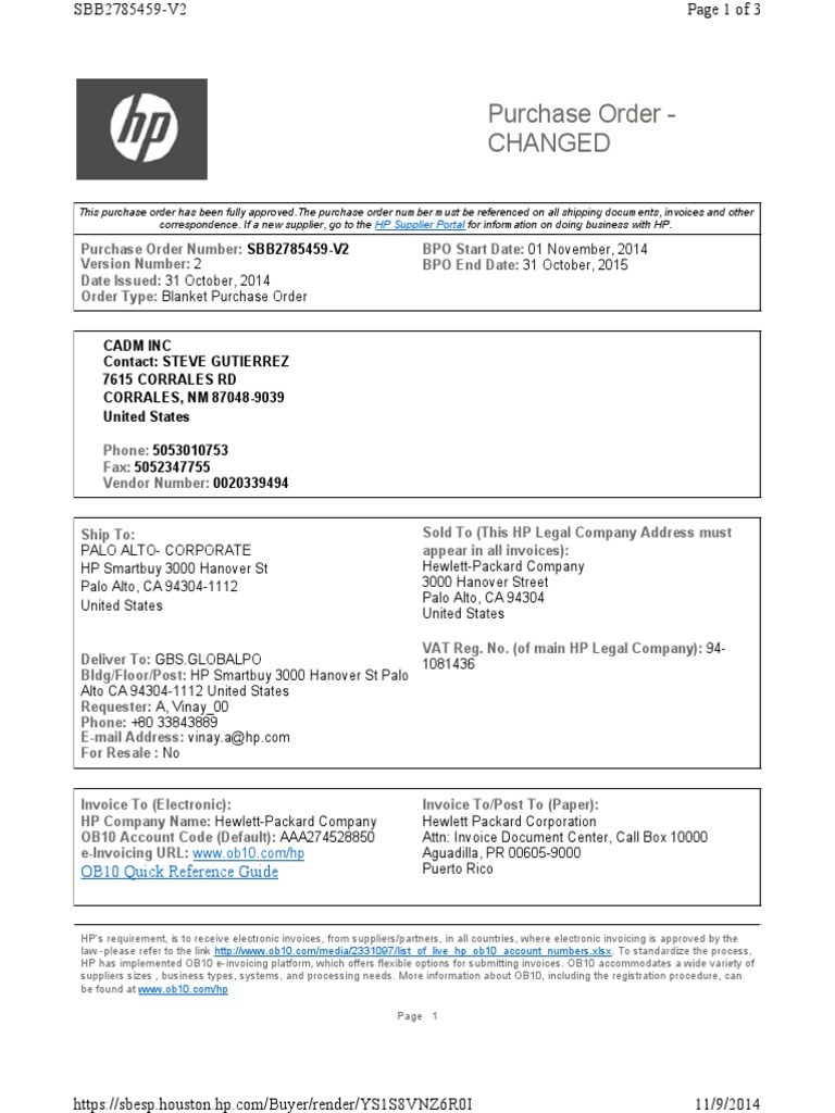 CADM Inc - POST - 000074V4EW000000 - SBB2785459 | PDF | Invoice ...