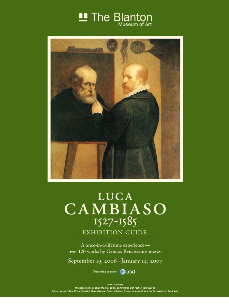 Luca Cambiaso Art Exhibition Guide | PDF | Genoa | Plastic Arts