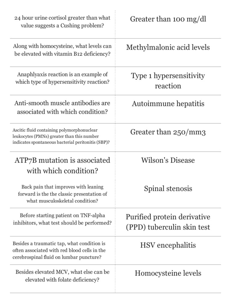 All Knowmedge Internal Medicine Flashcard | PDF | Hepatitis | Cancer