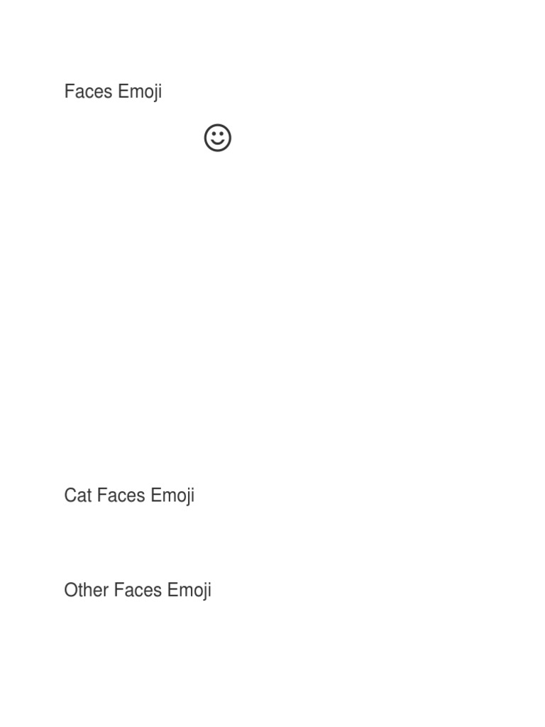 Faces Emoji | PDF | Twitter | Computer Mediated Communication