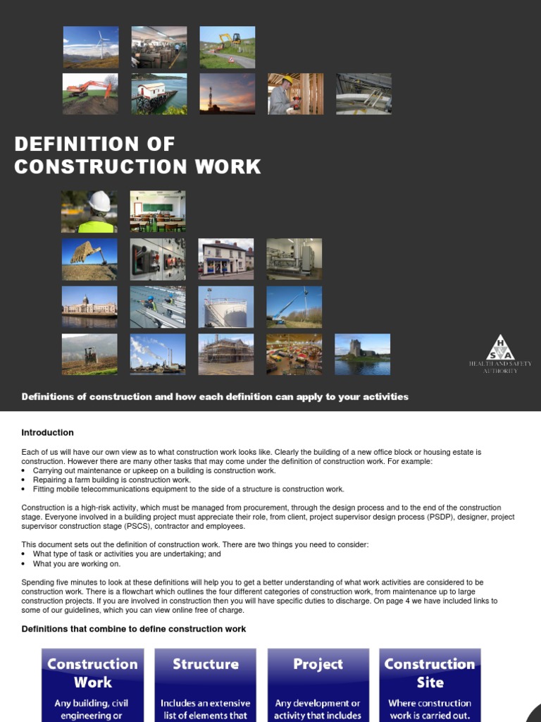 Definition of Construction Final | PDF | Safety | Tunnel