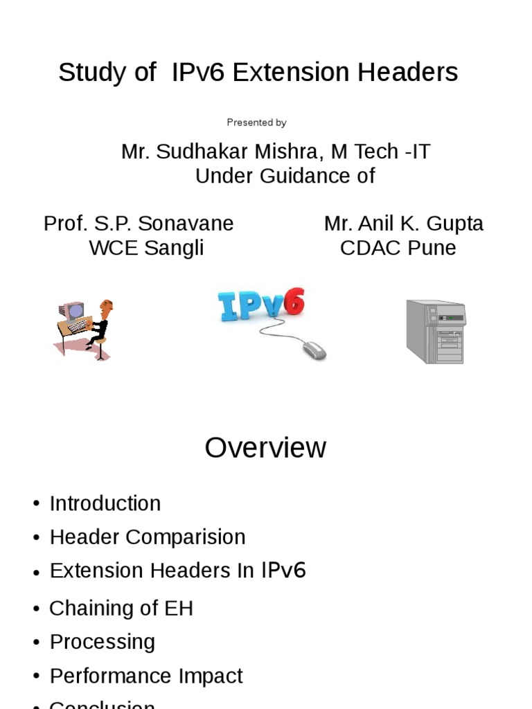 IPv6 Extension Headers | PDF