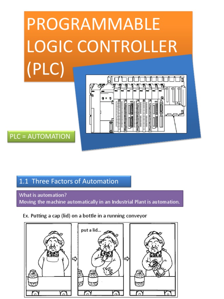 Programmable Logic Controller (PLC) | PDF | Programmable Logic ...