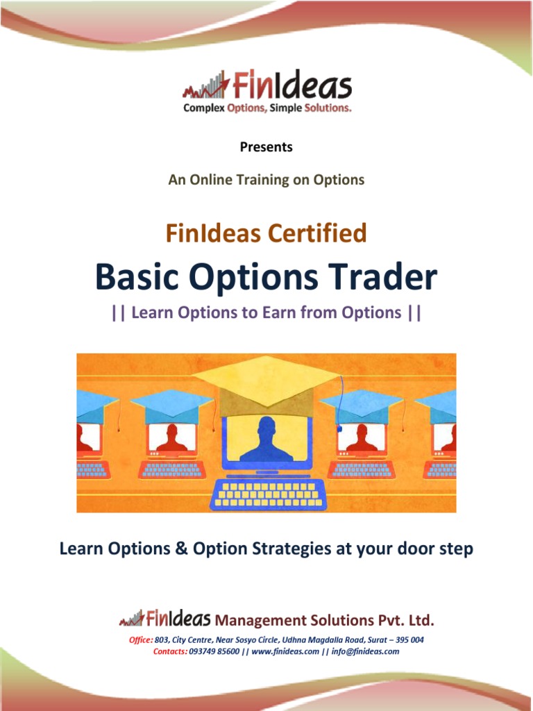 Options Trading Course in Surat | PDF | Option (Finance) | Derivative ...