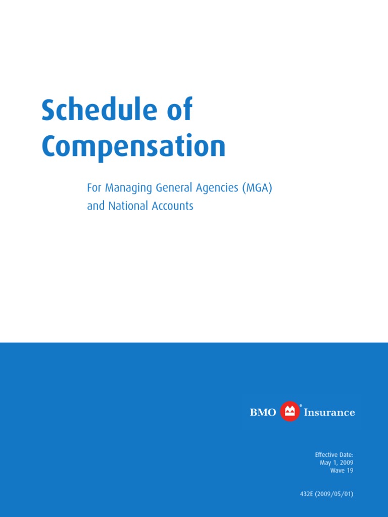 BMO Comm Schedule | PDF | Life Insurance | Insurance