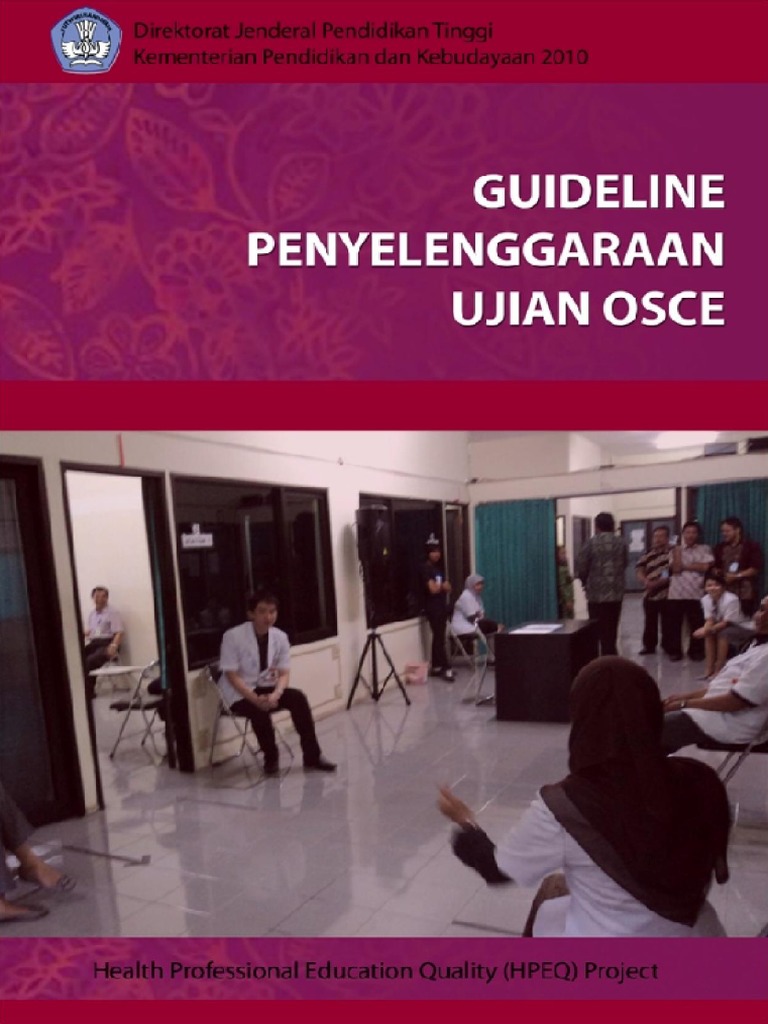 Guideline Penyelenggaraan Ujian OSCE | PDF